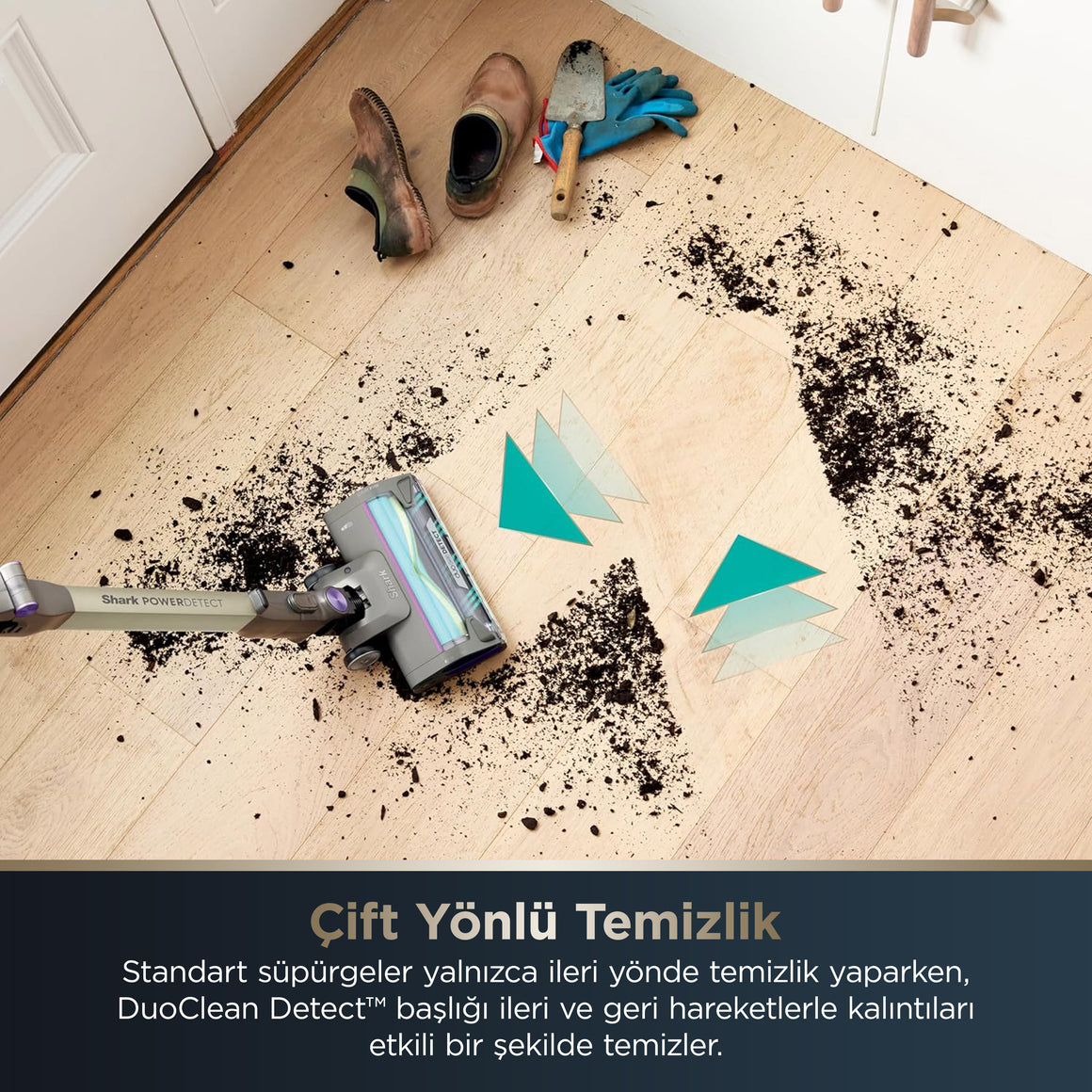 Shark PowerDetect Clean&Empty Auto-Empty Sistemli Pet Başlıklı Şarjlı ...